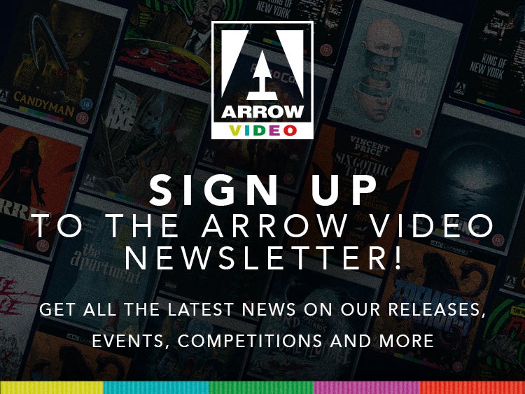 Email Sign-Up Page | Arrow Video US